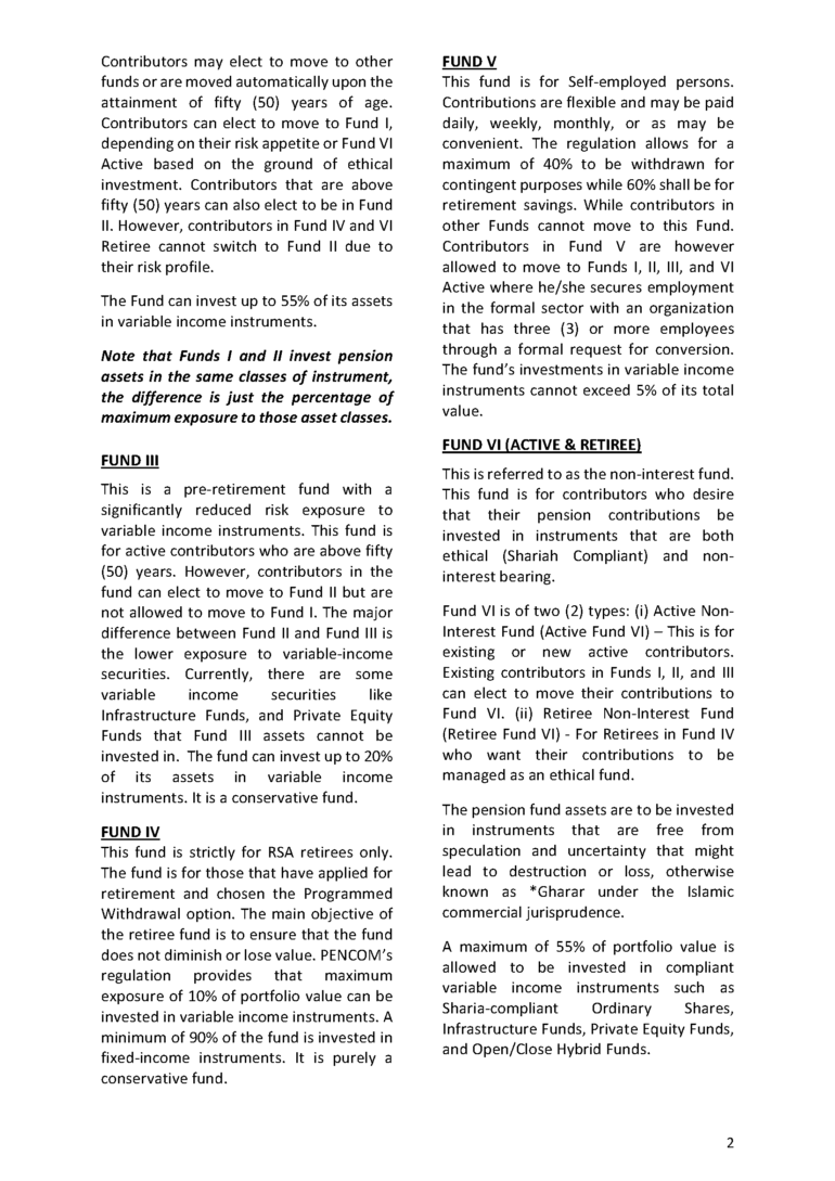 THE MULTI-FUND STRUCTURE EXPLAINED - Veritas Glanvills Pensions