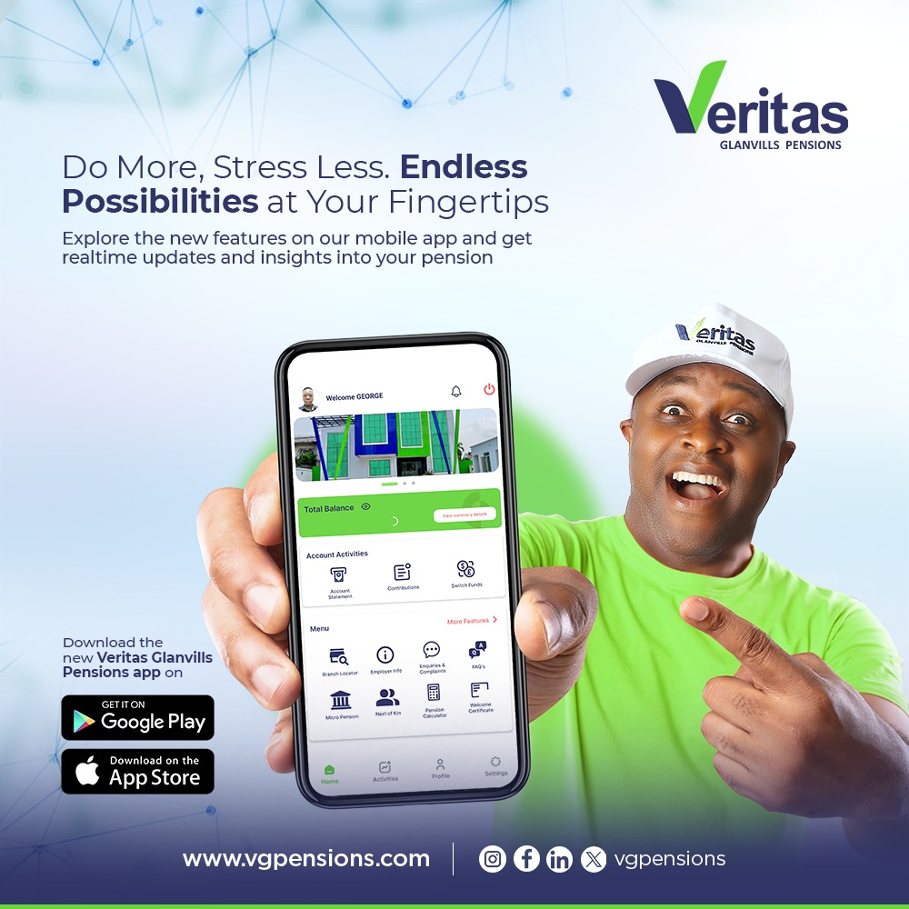 Mobile App - Veritas Glanvills Pensions